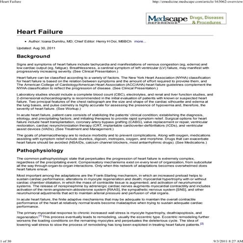 Heart failure | PDF