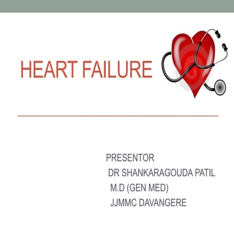 Heart failure | PPTX