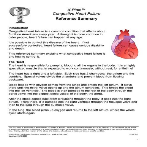 Heart failure | PDF