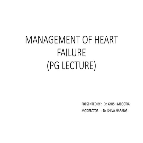 Heart Failure Pptx