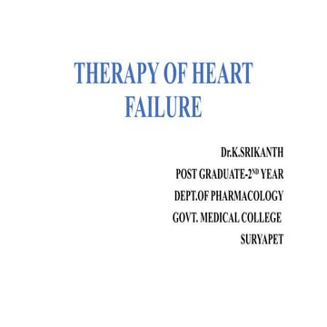 Heart Failure Definition, Pathophysiology | PPT