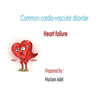 Pathophysiology of Heart Failure - Pathology - ATOT | PPTX
