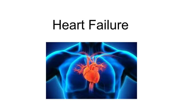 HEART FAILURE ( based on Harrison's Textbook of Medicine ) .pdf | Heart ...
