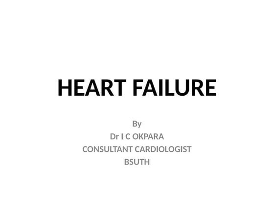 (21) Heart Failure definition symptoms signs complications management treatment pronosis this is ...