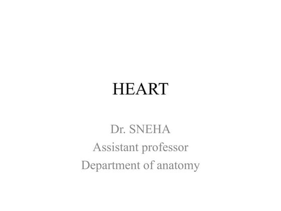 Chambers of heart | PPT