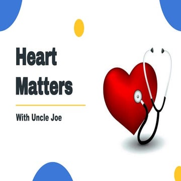 Heart matters 101 | PPT