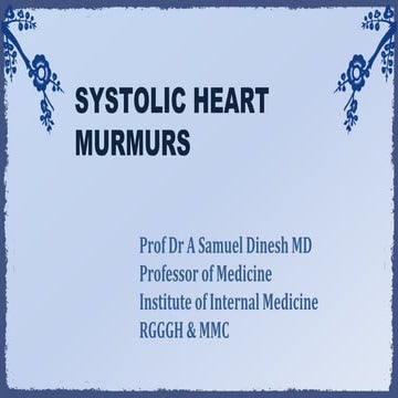 Systolic Heart murmurs.pptx