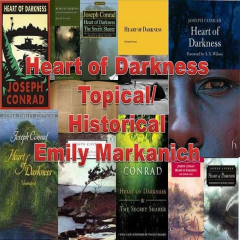 Heart of Darkness - Topical/Historical | PPTX