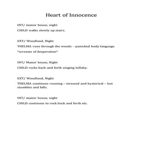 Draft radio script | DOCX