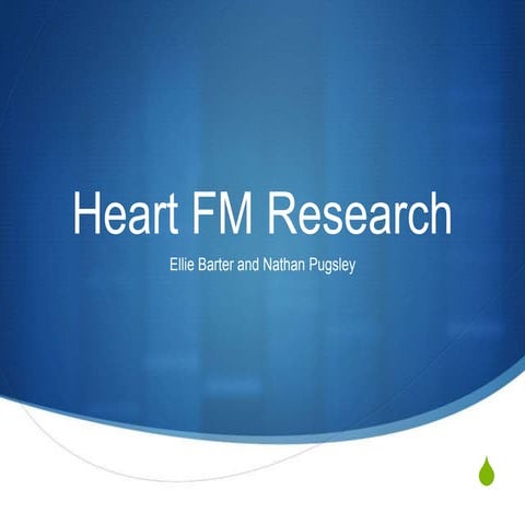 Heart radio research | PPT