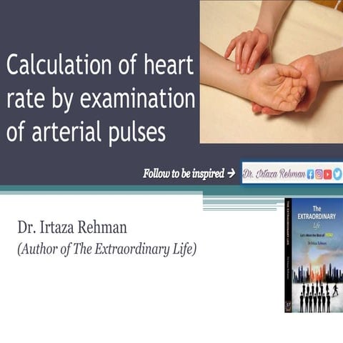 Heart rate calculation by Arterial Pulses.pptx