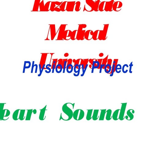 Heart Sounds | PPT