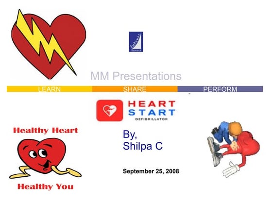 AUTOMATED EXTERNAL DEFIBRILLATOR | PPTX | First Aid | Injuries
