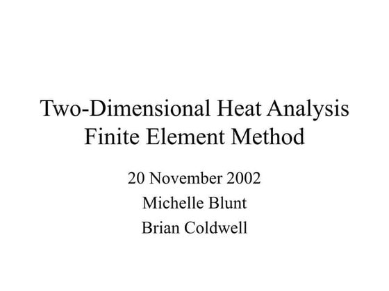 L2 fourier's law and the heat equation | PDF | Physics | Science