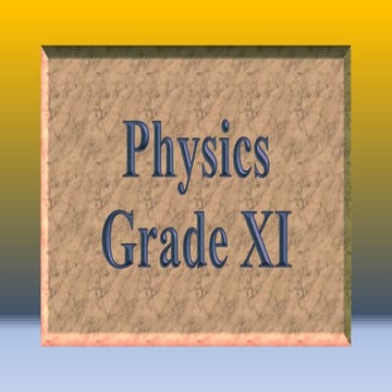 Physics Thermodynamics Notes Grade 11 | PDF