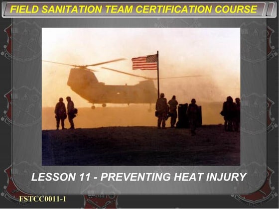 Army Heat Injuries | PPTX