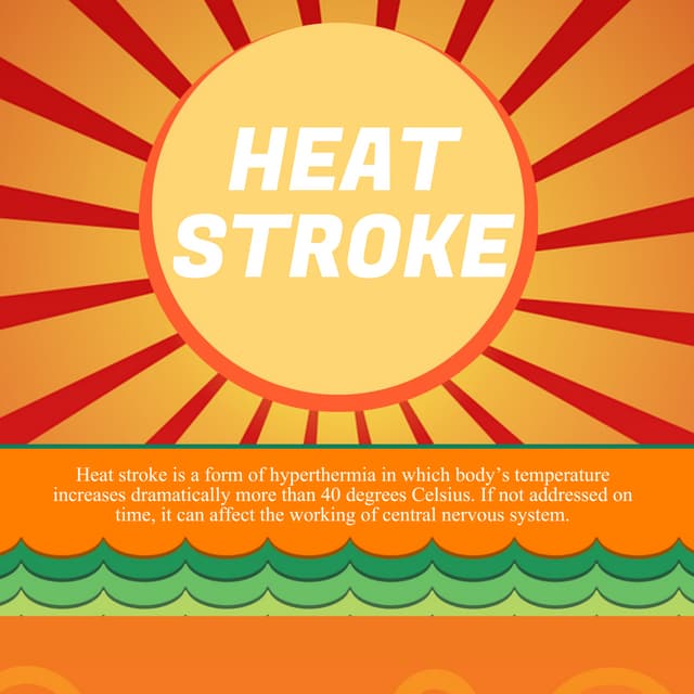 HEAT STROKE signs symptoms and management | PDF