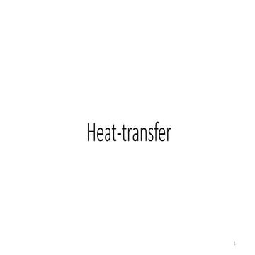Heat transfer | PPTX