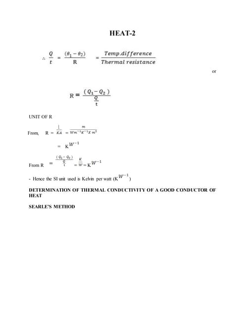 steady heat transfer between two large parallel plates | PDF | Physics ...