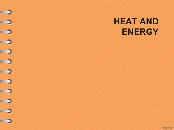 Heat and temperature grade 7 notes | PDF