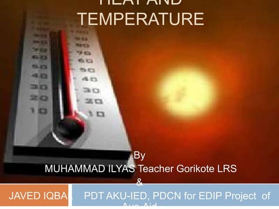 Heat and temperature grade 7 notes | PPT