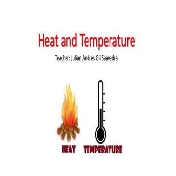 Heat and temperature grade 7 notes | PDF