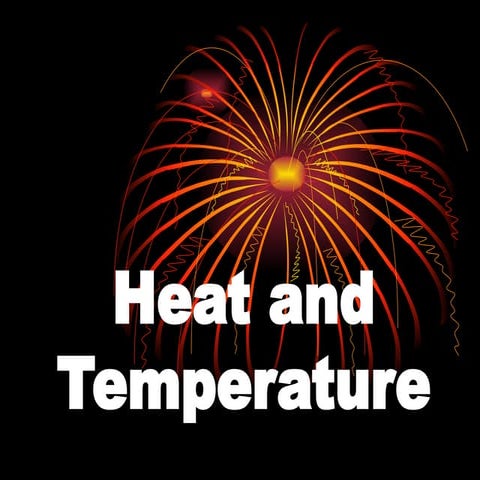 HEAT versus TEMPERATURE versus THERMAL.ppt
