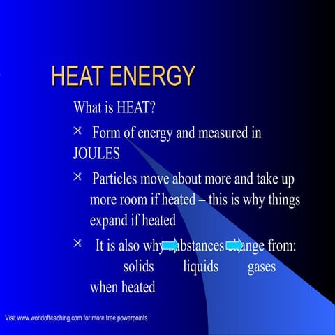 Heat energy | PPT
