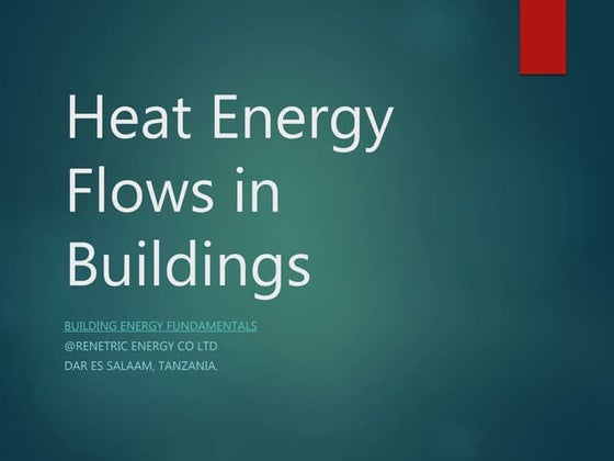 3 - HEAT LOAD CALCULATIONS FOR HVAC SYSTEM | PPT