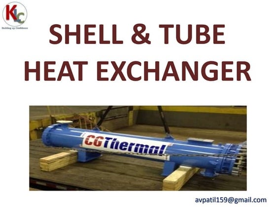 Parts of shell and tube heat exchanger | PPT