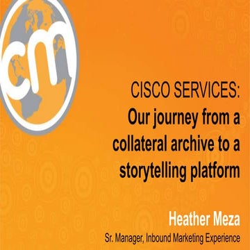 How Cisco Systems Is Evolving the Website into a Storytelling Platform ...