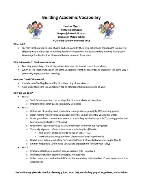 Academic vocabulary | PPTX