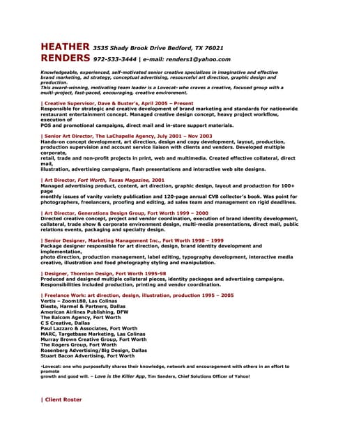 Blaed Spence_RESUME+BIO | PDF