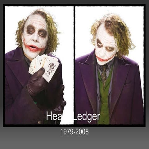 Heath ledger's biography | DOC