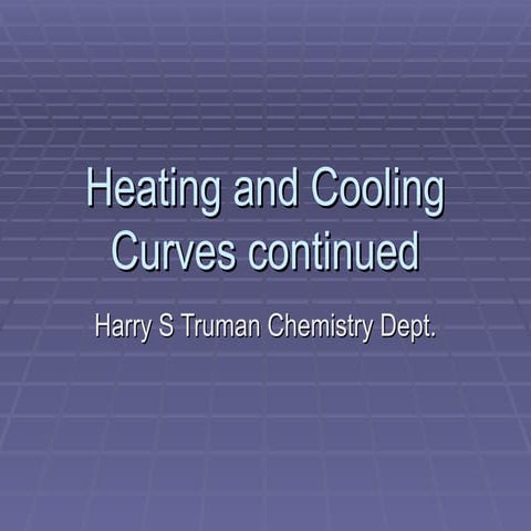 Cooling curve | PPTX