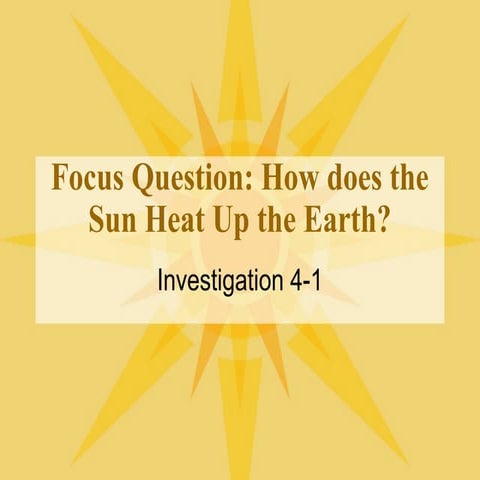 Heating Earth 4-1 | PPT | Geology | Science