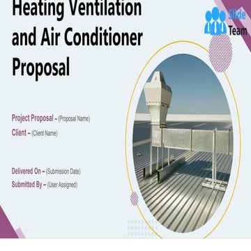 Heating Ventilation And Air Conditioner Proposal Powerpoint ...