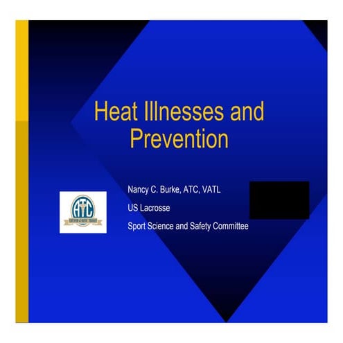 Heat Injury Prevention | PPT