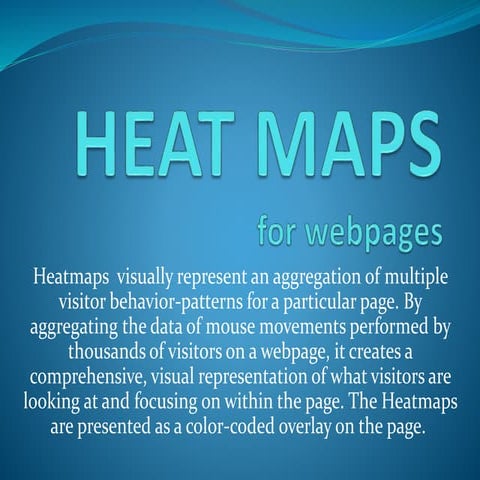 Heat map | PPTX
