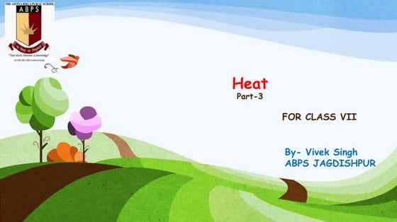 Chapter - 4, Heat, Science, Class 7 | PDF