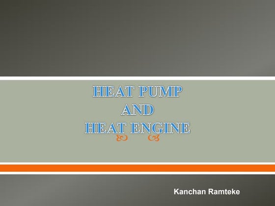 Thermodynamics heat engine | PPT