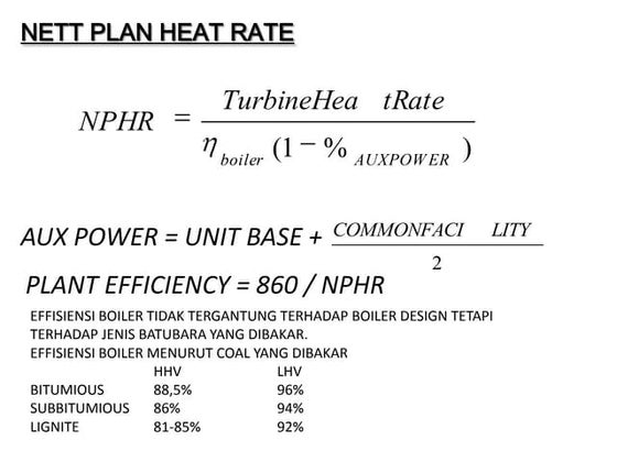 Performance calculation for feed water heater | PPT