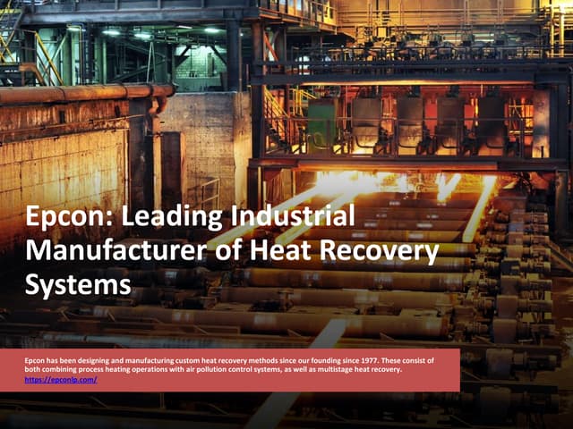 Waste Heat Recovery System in Cement Plant | PPTX