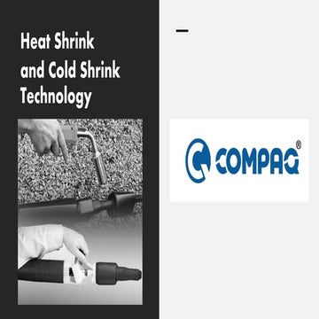 Heat Shrink and Cold Shrink Technology | PDF