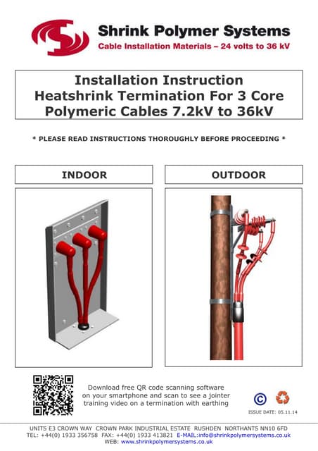 NKT High Voltage Cable Joints & Terminations 72kV-245kV | PDF