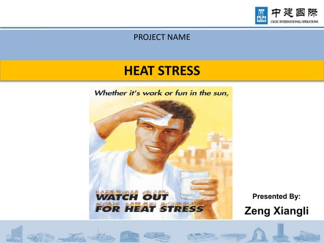 -- Heat Stress -- Training PPT | PDF