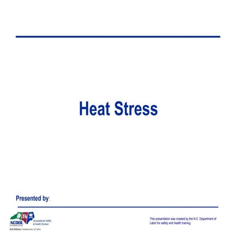 heat_stress for public awareness........ | PPTX
