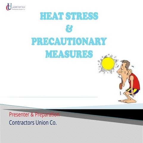 HEAT STRESS AND PRECAUTIONARY MEASURES PPT.pptx