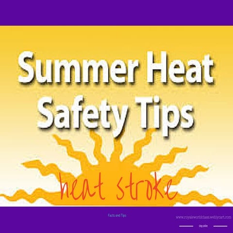 Heat Stroke Safety Tips | PDF