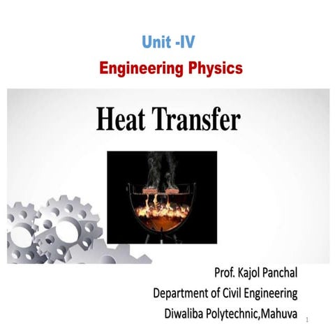 Heat transfer | PDF